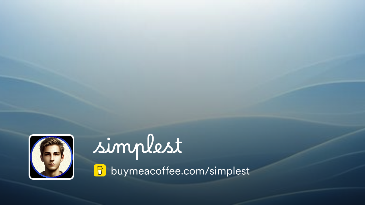 simplest - Buymeacoffee