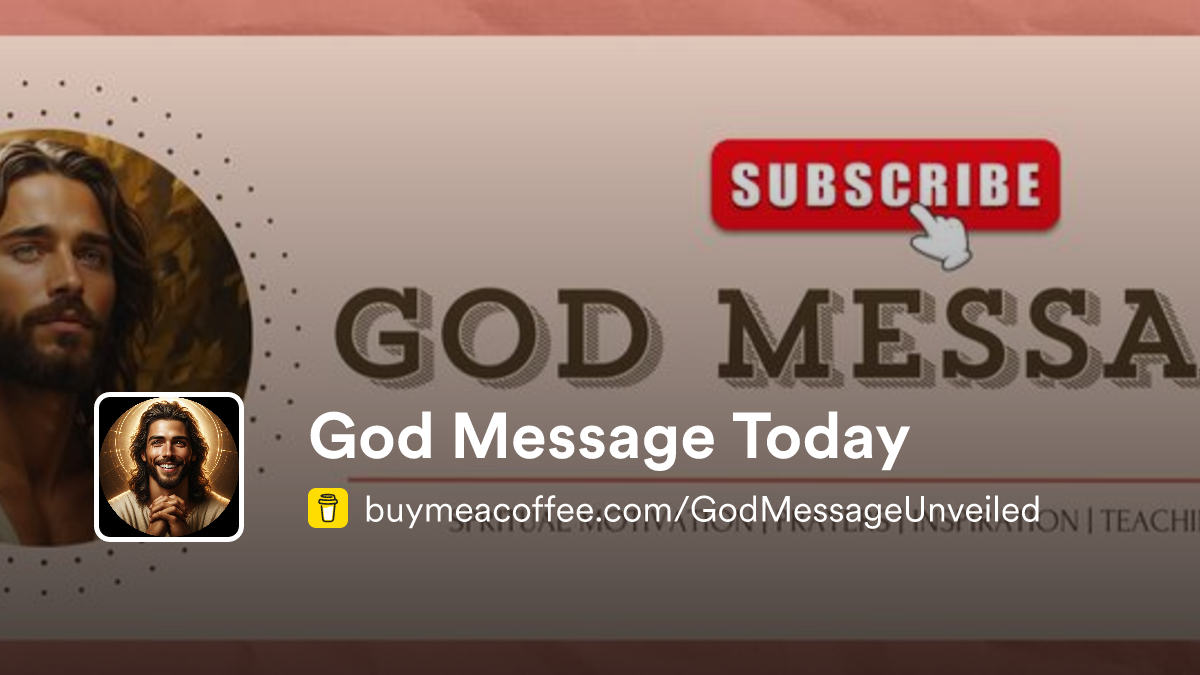 God Message Today - Buymeacoffee