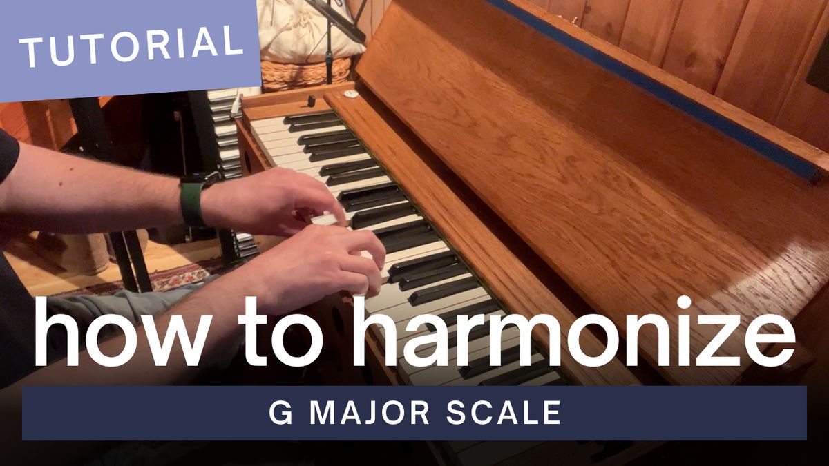 How to Harmonize G Major Scale? — Secrets of Organ Playing - Buymeacoffee