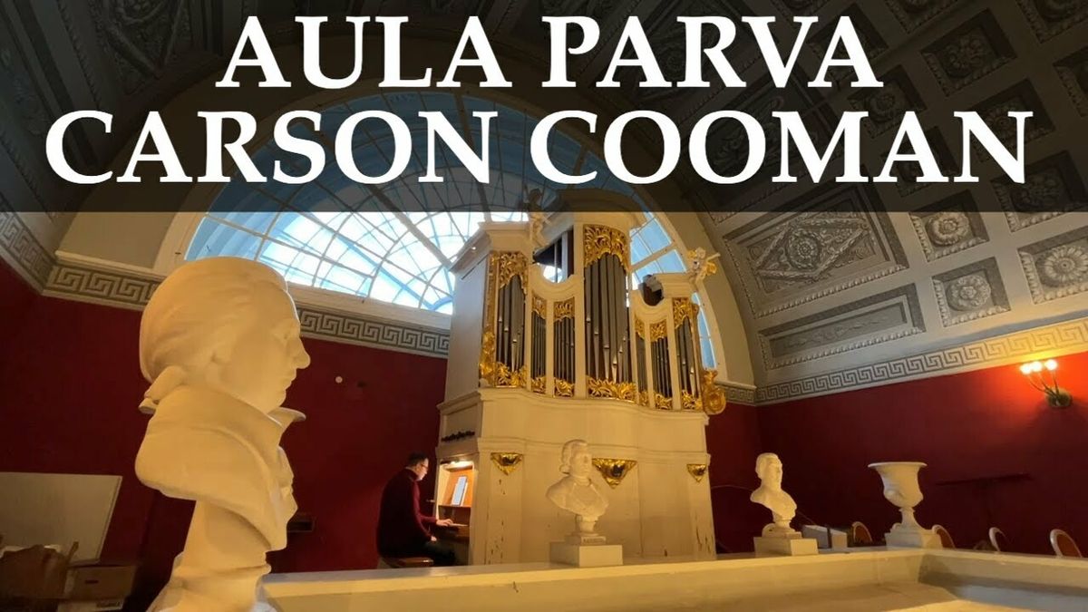 Aula parva | Carson Cooman | Vilnius University Aula parva — Secrets of ...