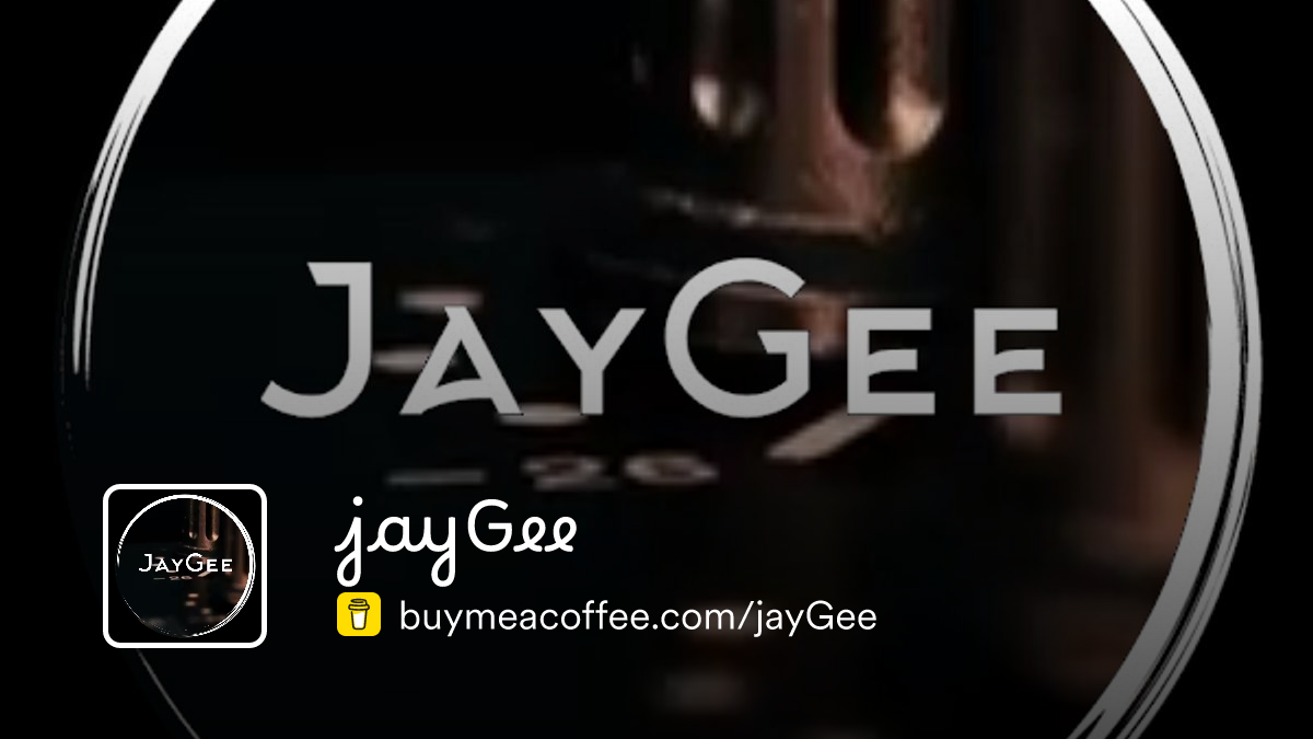 jayGee - Buymeacoffee