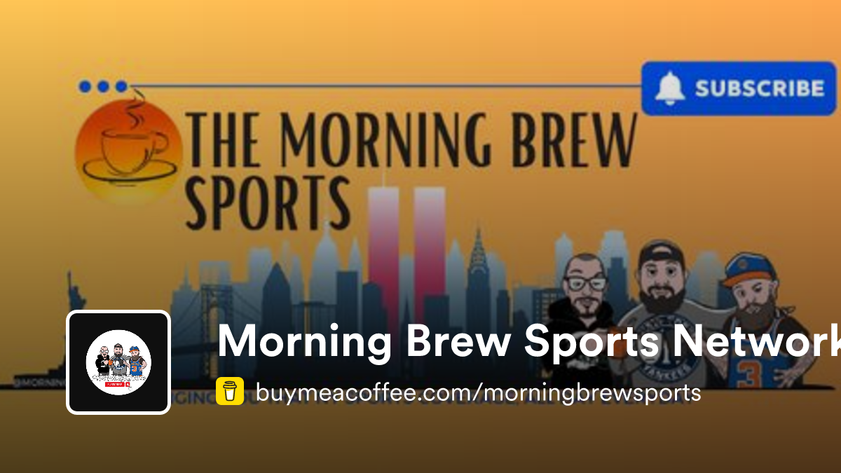 Morning Brew Sports Network - Buymeacoffee