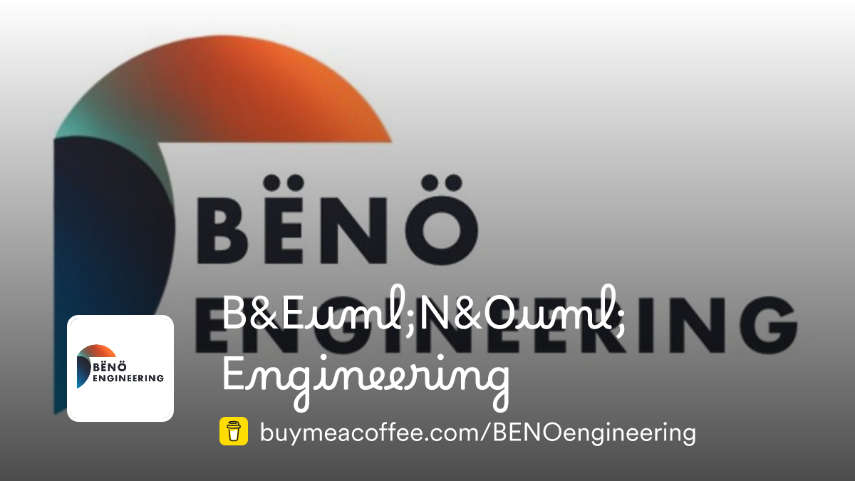 Extras | BËNÖ Engineering - Buymeacoffee