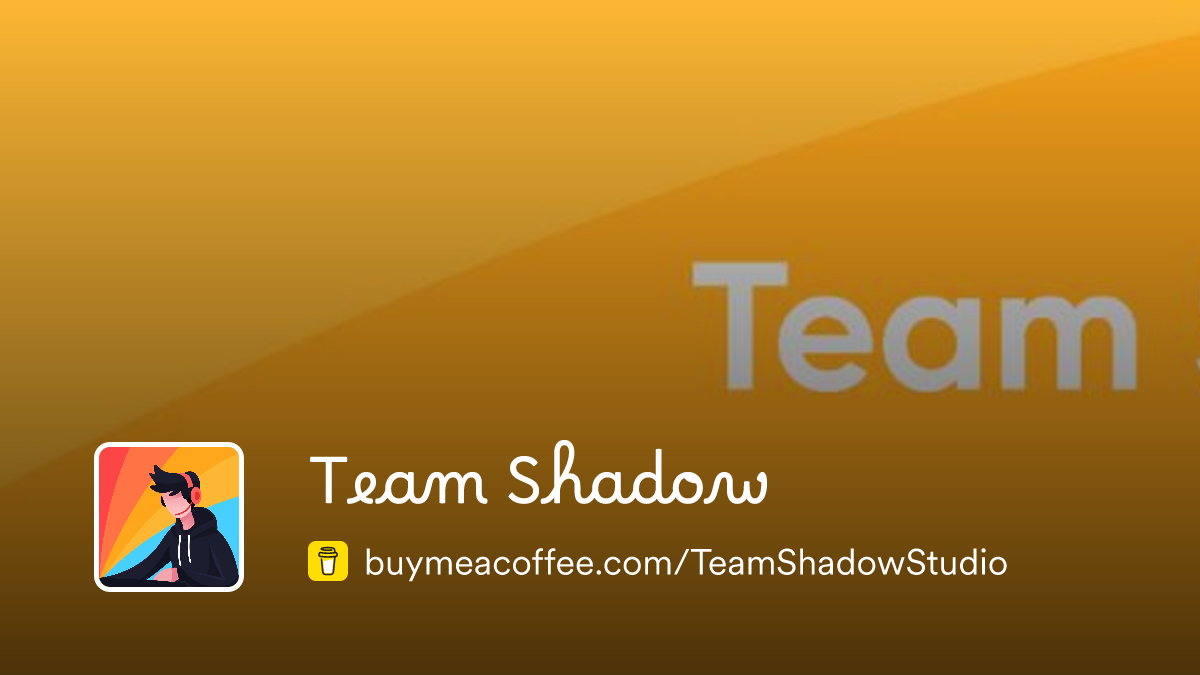Team Shadow - Buymeacoffee
