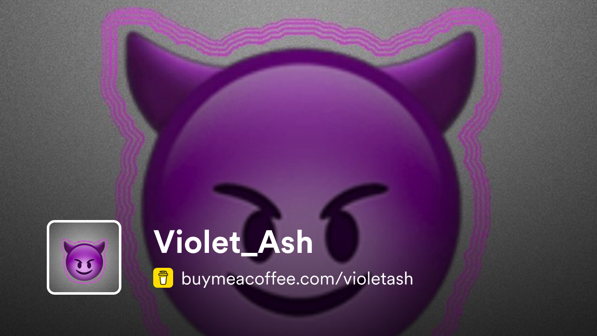 Violet_Ash - Buymeacoffee