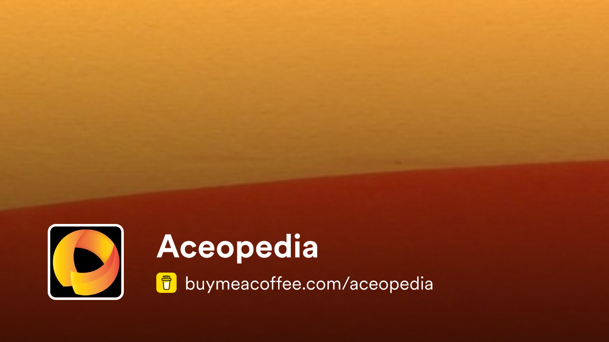 Extras | Aceopedia - Buymeacoffee