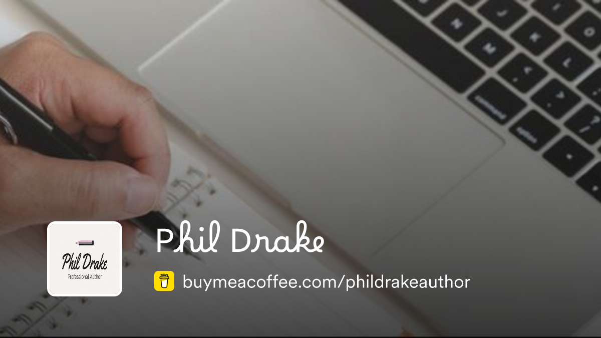 Phil Drake is Creating blogs on writing and publishing tips. - Buymeacoffee