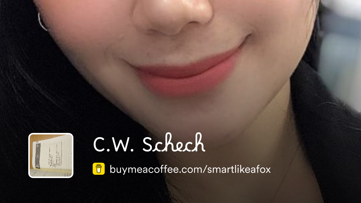 C.W. Schech - Buymeacoffee