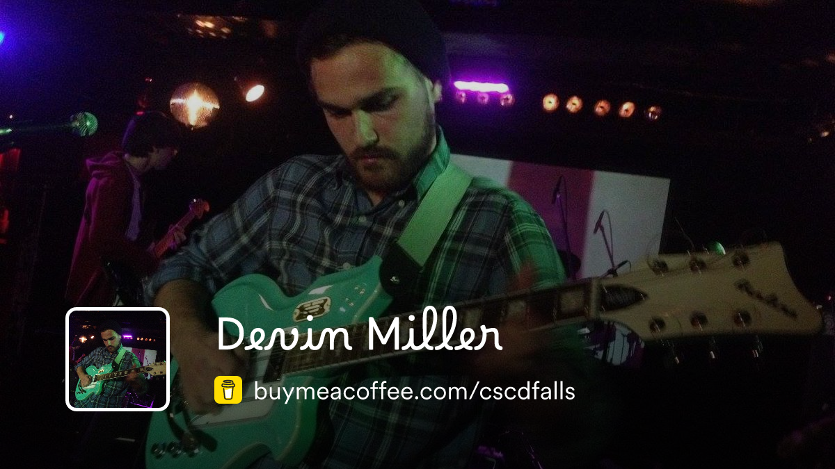 Devin Miller - Buymeacoffee