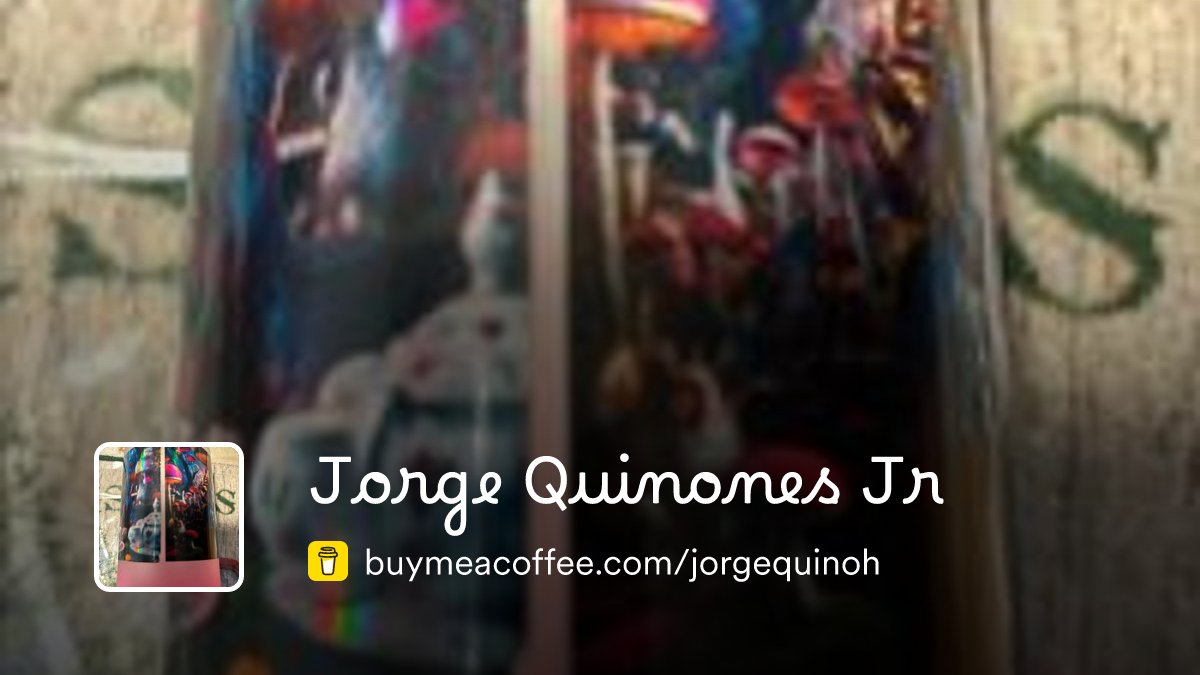 Jorge Quinones Jr is Stationhead Creator and Art - Buymeacoffee