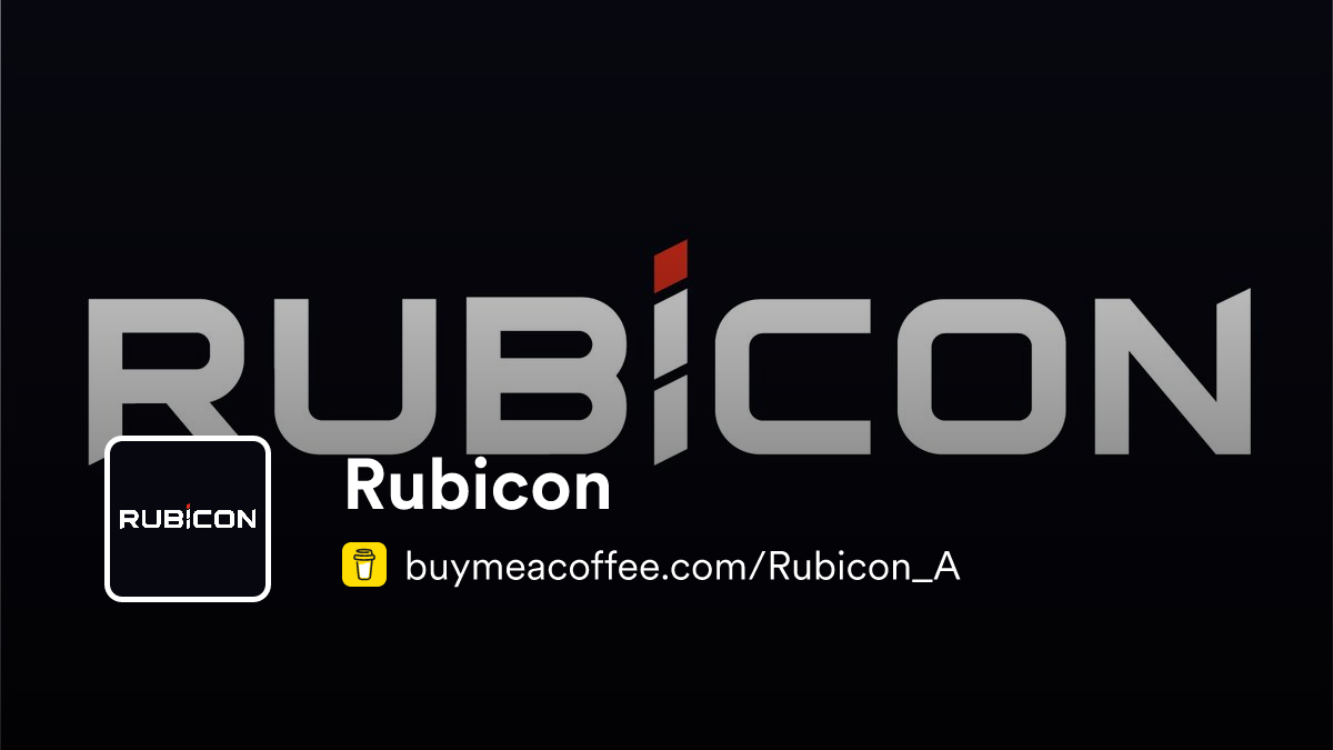 Rubicon - Buymeacoffee