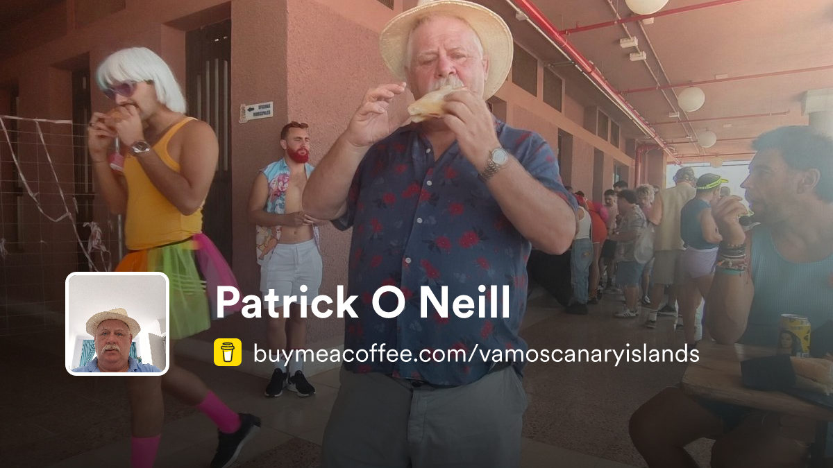 Patrick O Neill is Tourist info - Buymeacoffee