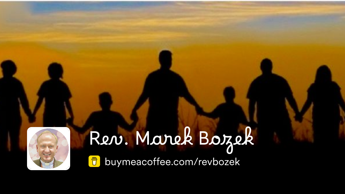 Rev. Marek Bozek - Buymeacoffee