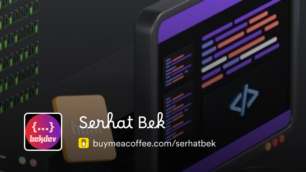 Serhat Bek is CSS3, SCSS, HTML5, Nunjucks, JavaScript, React, and Gulp - Buymeacoffee