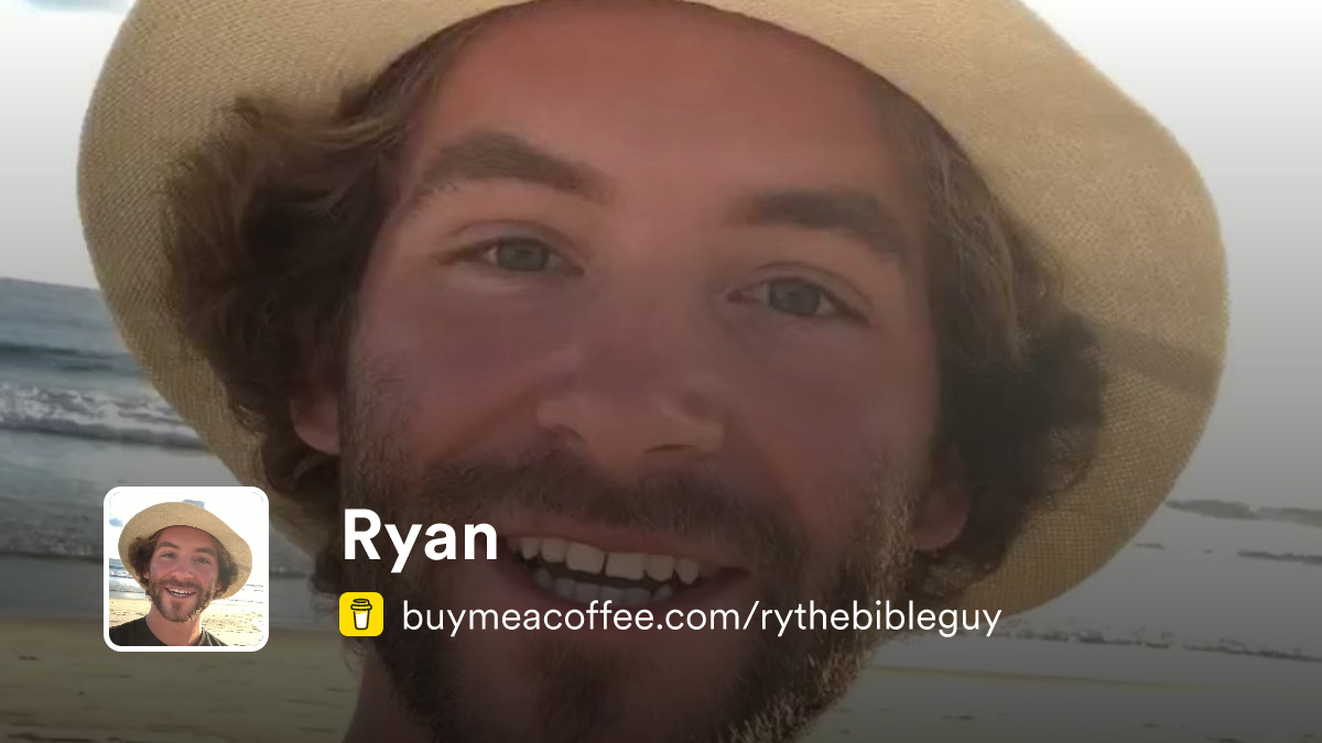 Ryan is ⤵️ - Buymeacoffee
