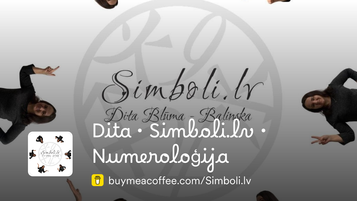 Dita • Simboli.lv • Numeroloģija - Buymeacoffee