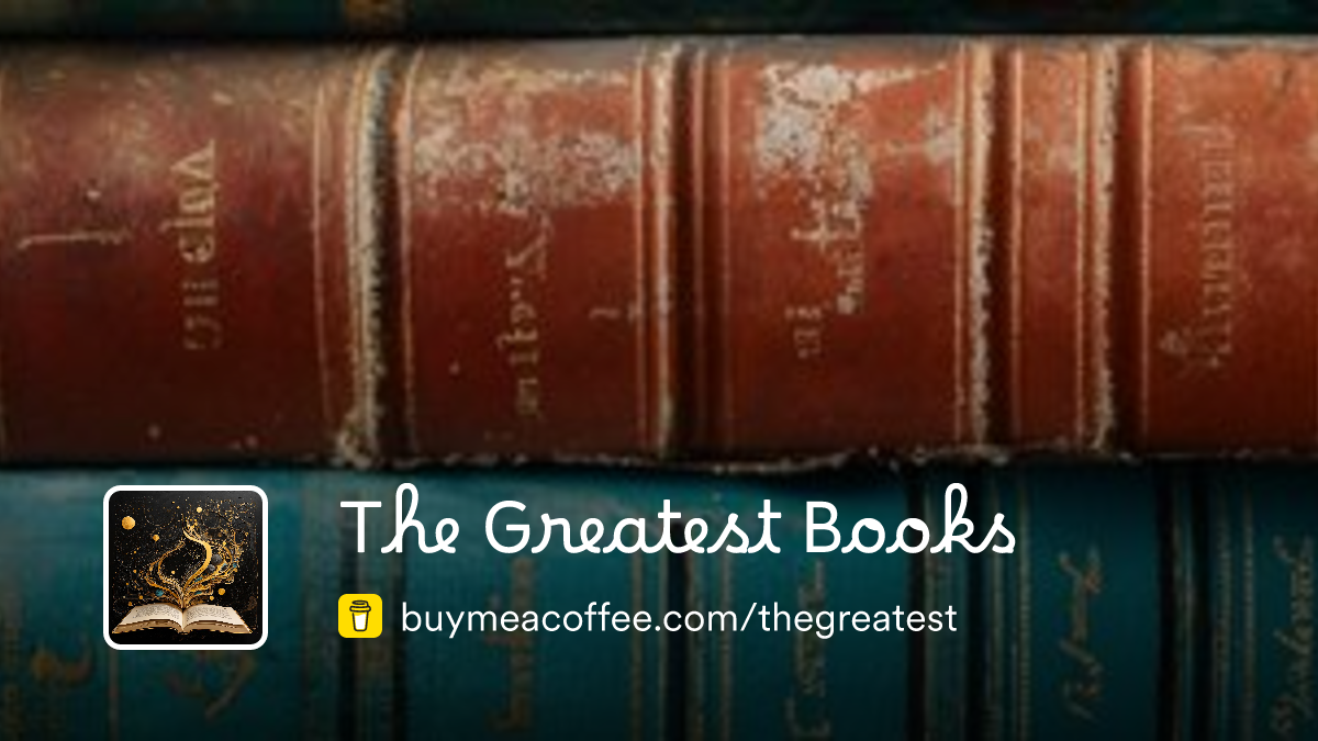 The Greatest Books - Buymeacoffee