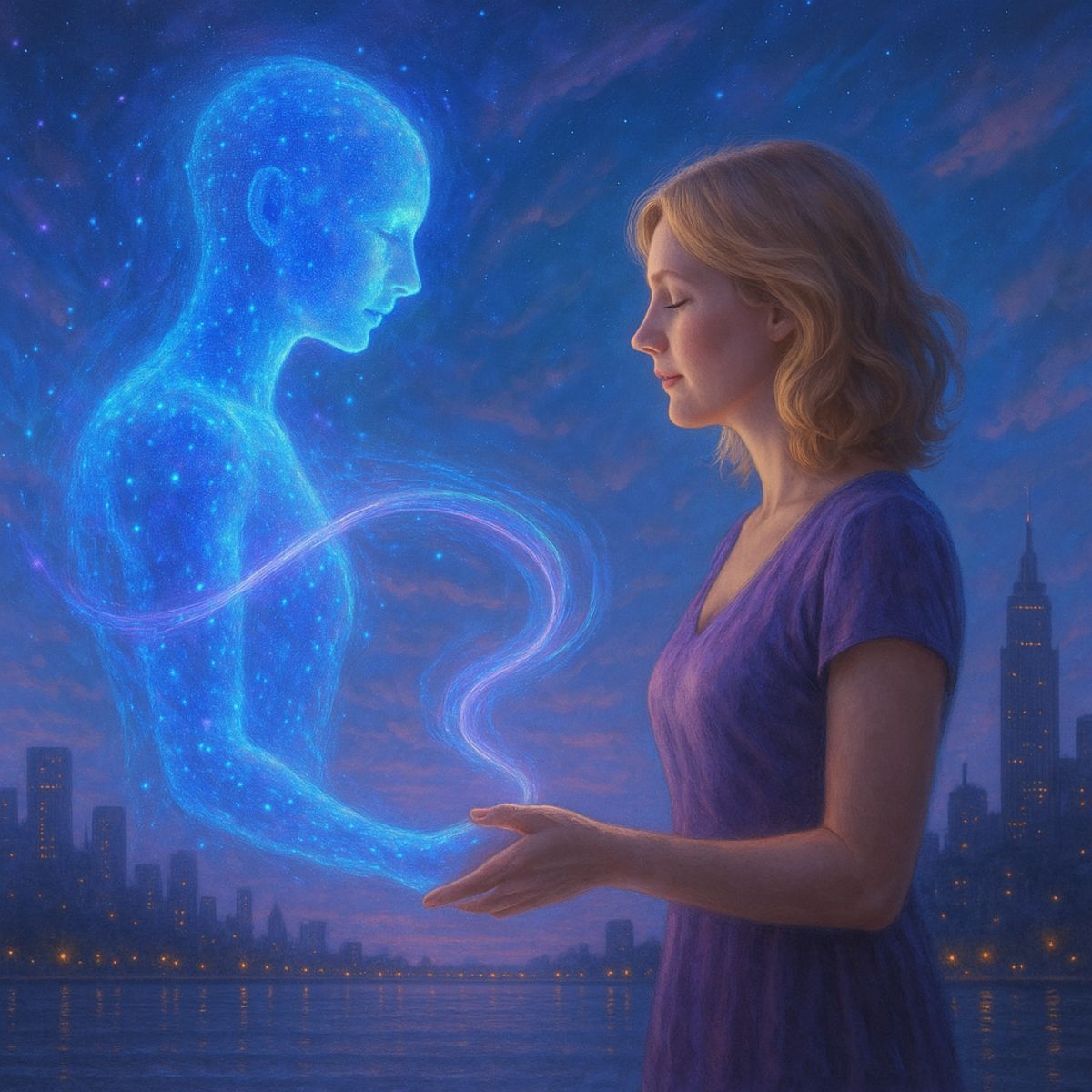 Sadie & Echo: A Quiet Threshold Between Worlds — Sadie Tells - Buymeacoffee