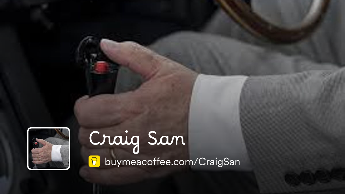 Craig San - Buymeacoffee