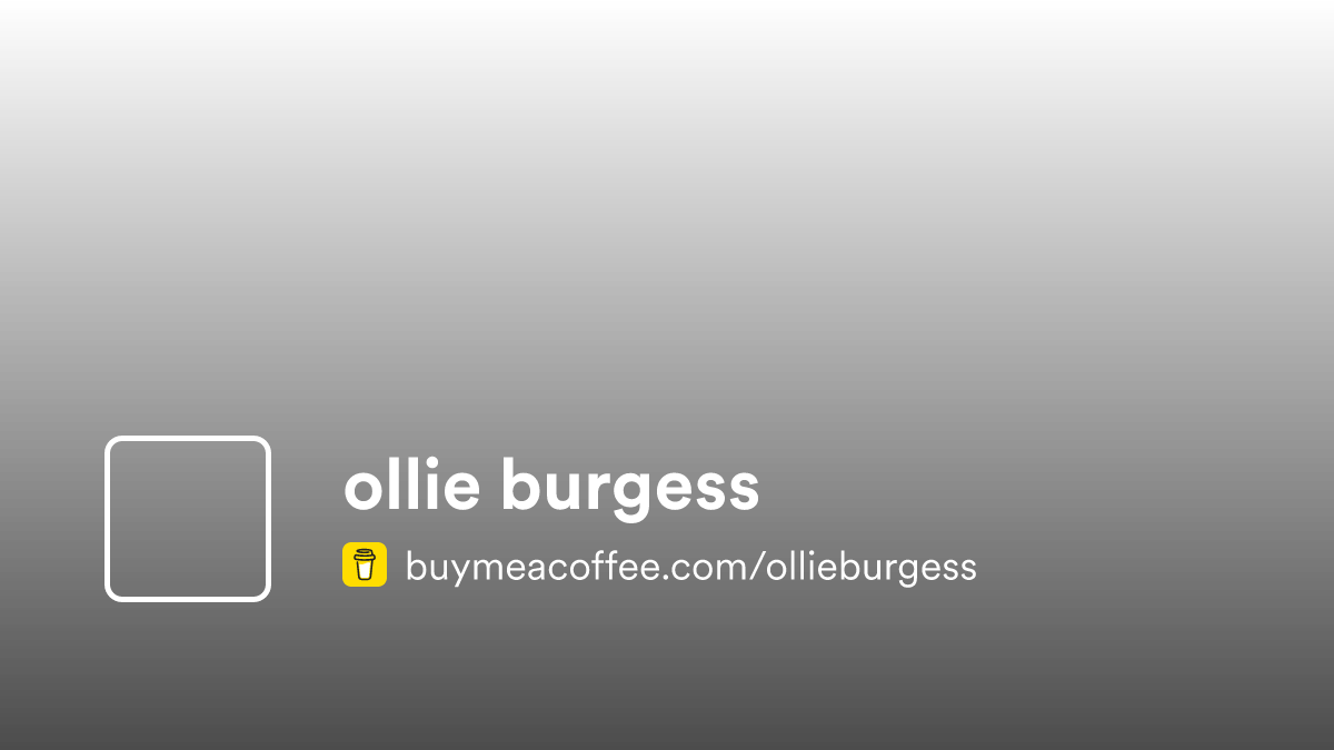 ollie burgess is poet + book club leader - Buymeacoffee