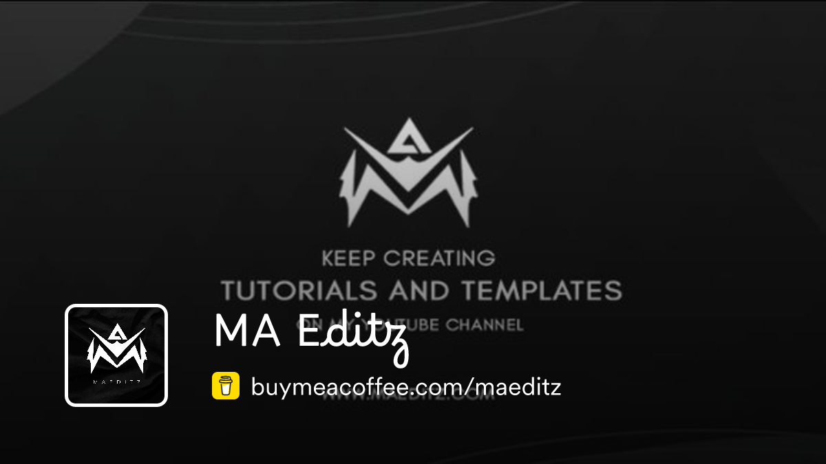 MA Editz - Buymeacoffee