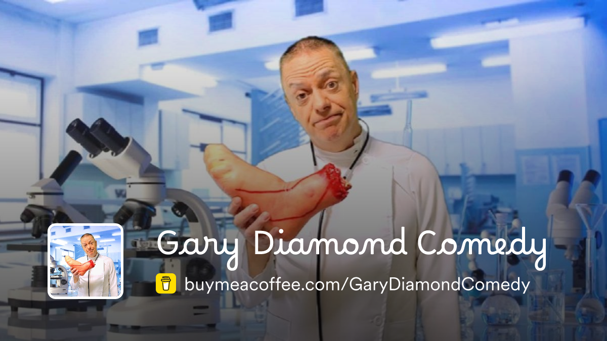 Gary Diamond Comedy is Comedy - Buymeacoffee