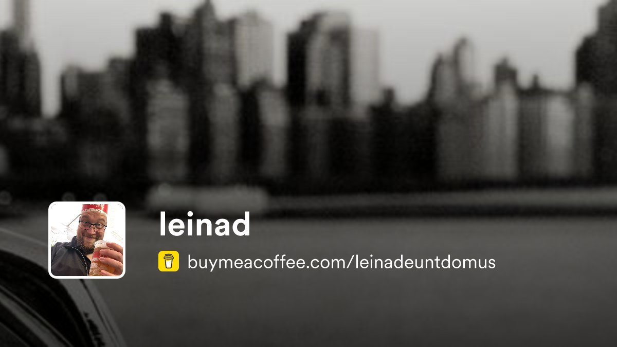 leinad is doing things... some say - Buymeacoffee