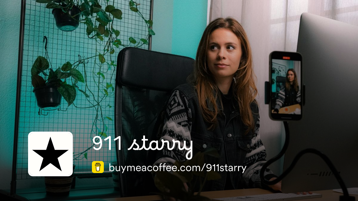 911 starry ★ - Buymeacoffee