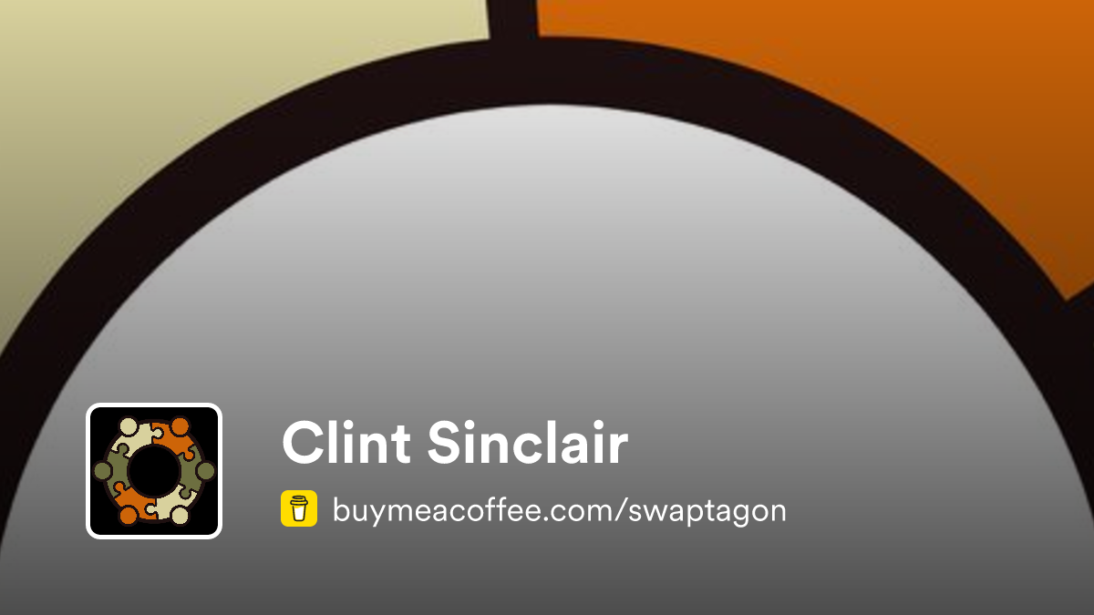 Clint Sinclair is Swaptagon - Buymeacoffee