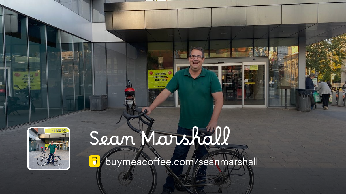 Sean Marshall - Buymeacoffee