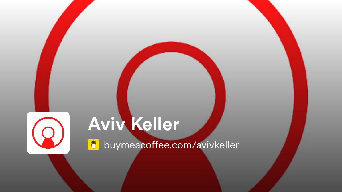 Aviv Keller is Bug Bounties and Software Development to make the world a better place - Buymeacoffee