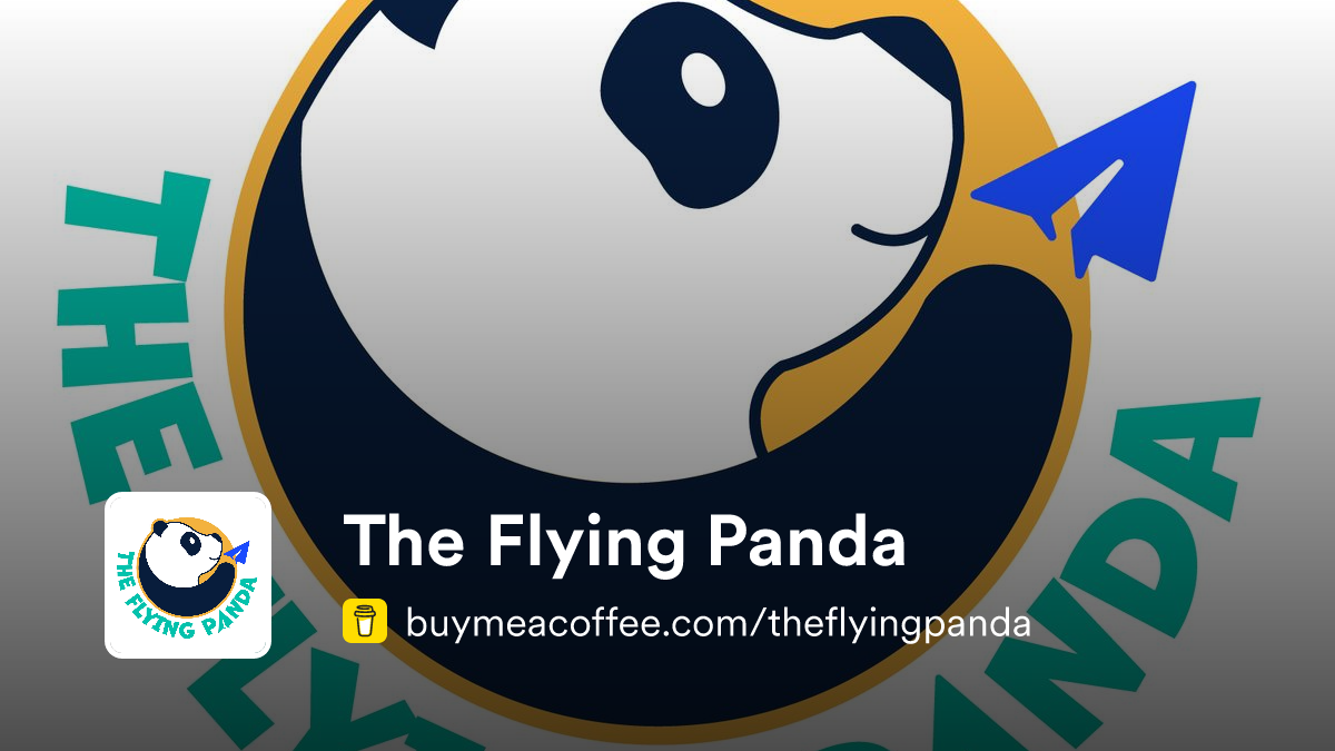The Flying Panda - Buymeacoffee