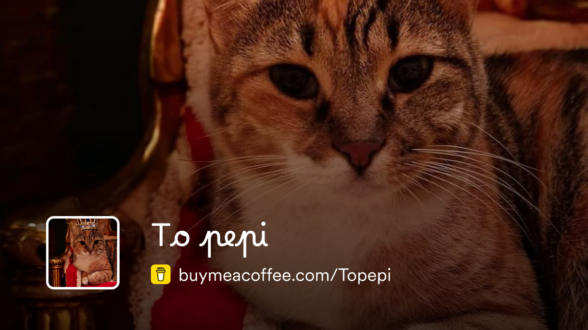 To pepi - Buymeacoffee