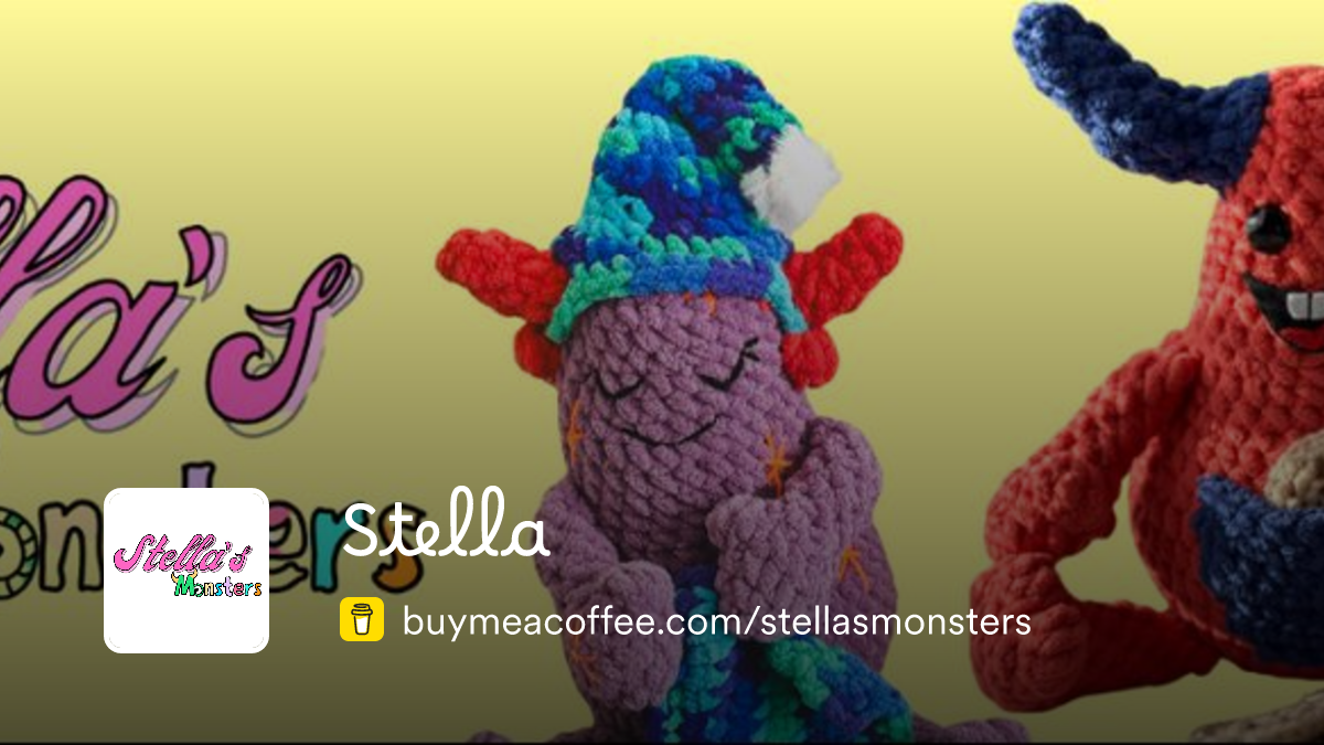 Stella is A world of awesome monsters. - Buymeacoffee