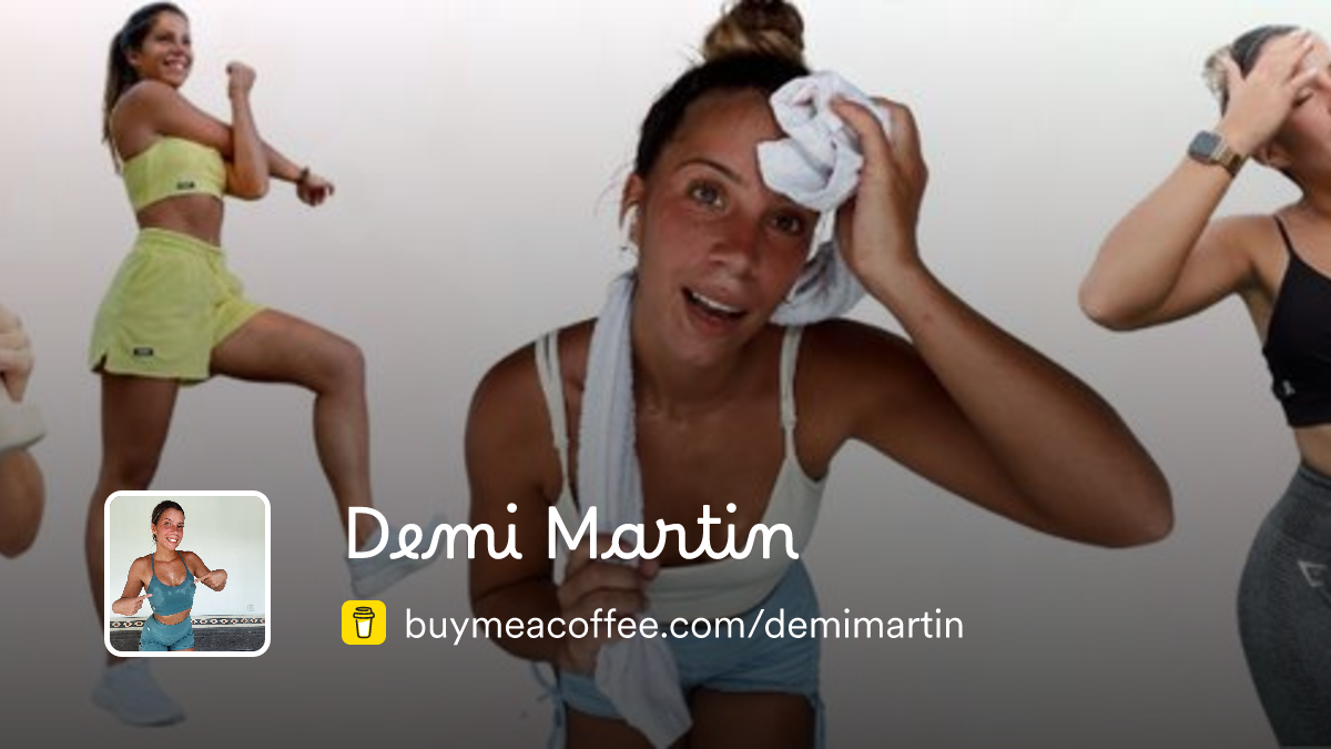 Demi Martin - Buymeacoffee