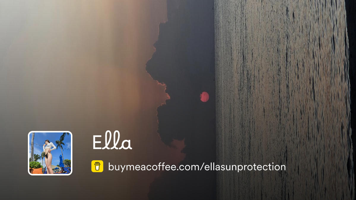 Ella is Blogger - Buymeacoffee