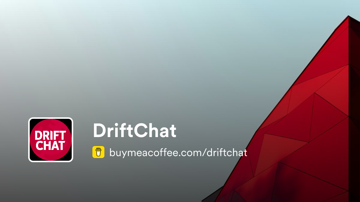DriftChat - Buymeacoffee