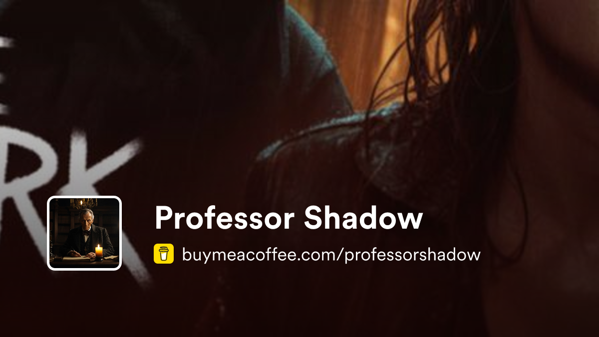 Professor Shadow is Shadow Vault Taless - Buymeacoffee