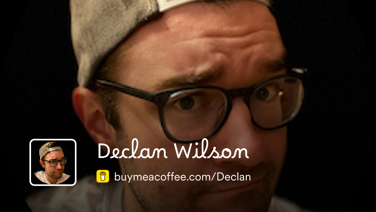 Declan Wilson - Buymeacoffee
