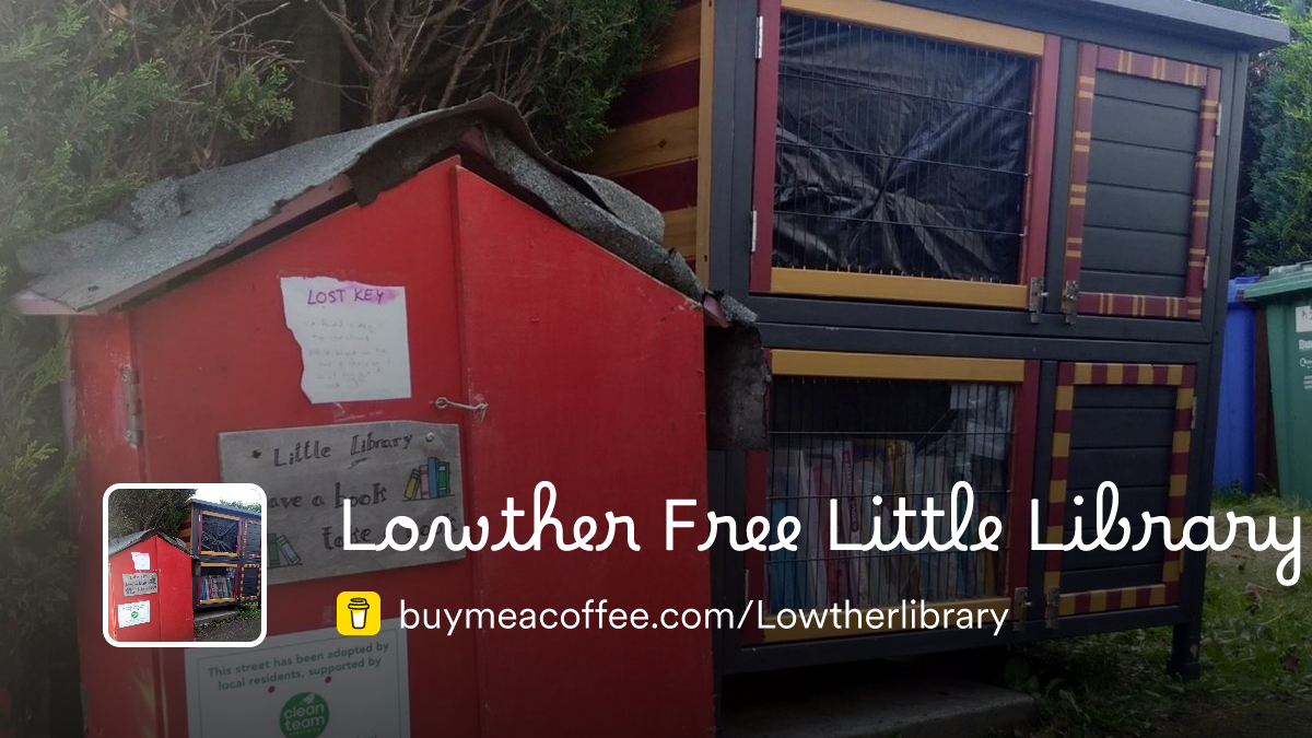 Lowther Free Little Library - Buymeacoffee