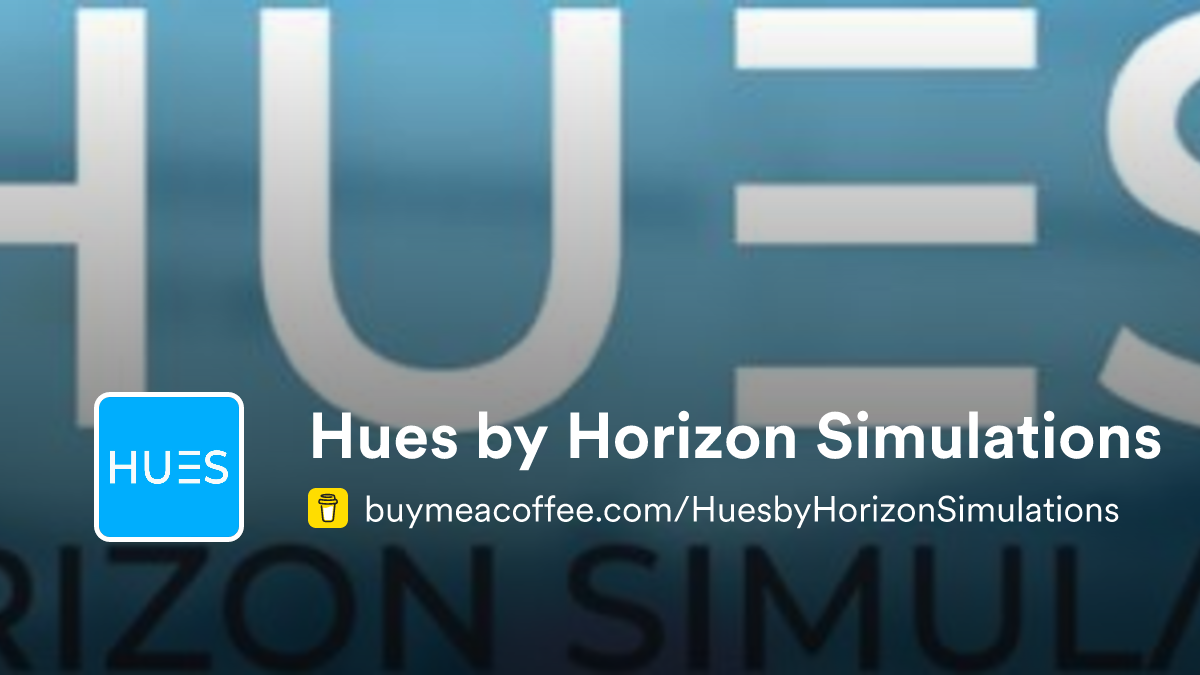 Hues by Horizon Simulations - Buymeacoffee