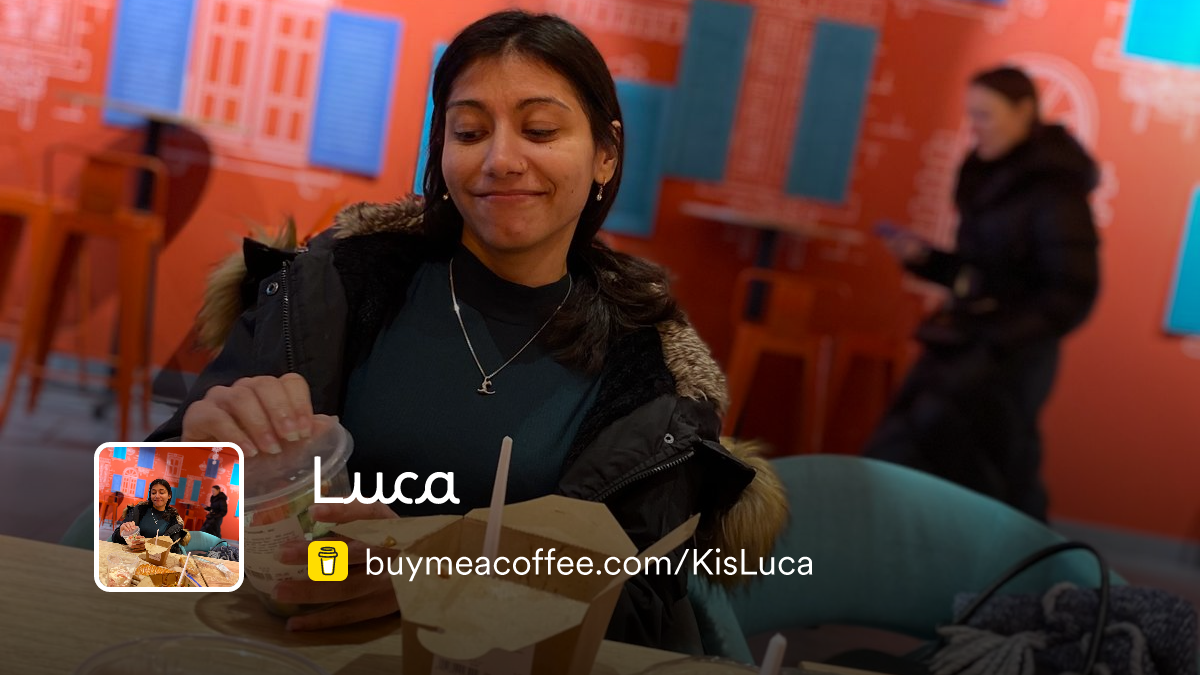 Luca - Buymeacoffee