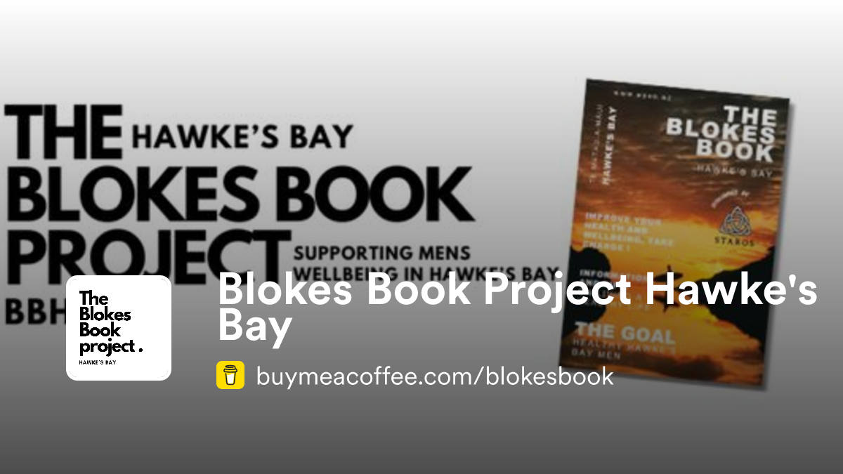 Blokes Book Project Hawke's Bay is Free to community mens health ...