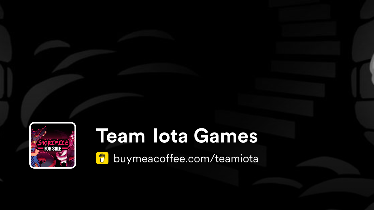 Team Iota Games is VisualNovels - Buymeacoffee