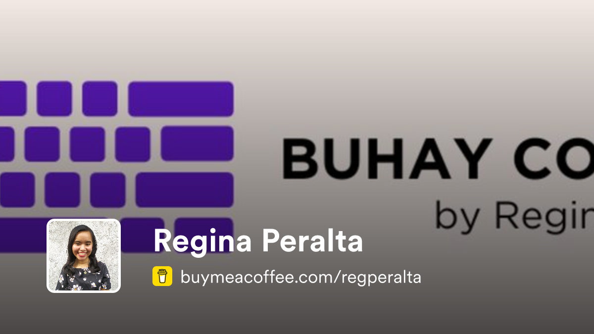 Regina Peralta - Buymeacoffee