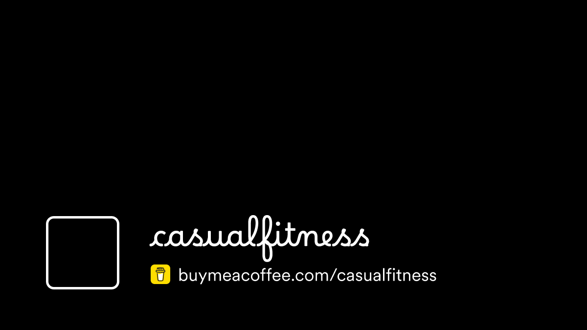 casualfitness is functional fitness training - Buymeacoffee