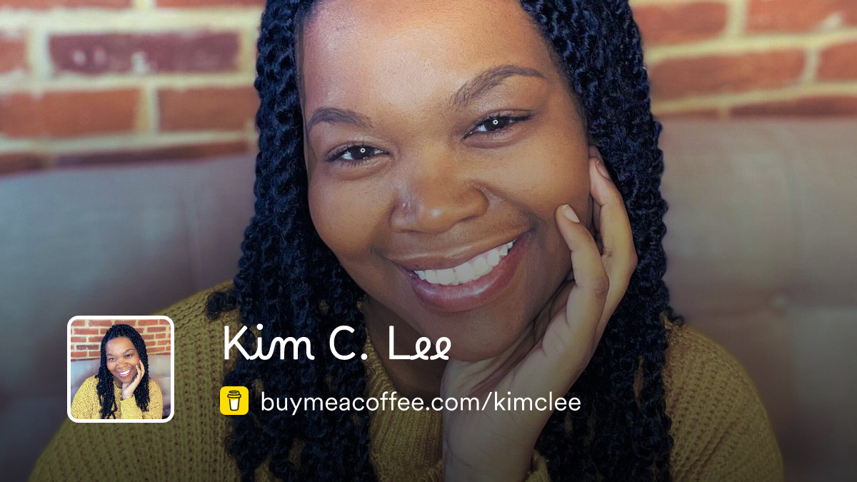 Kim C. Lee - Buymeacoffee