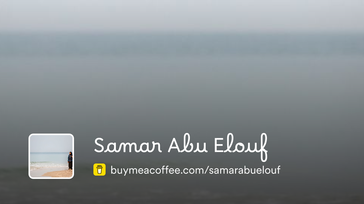 Samar Abu Elouf - Buymeacoffee