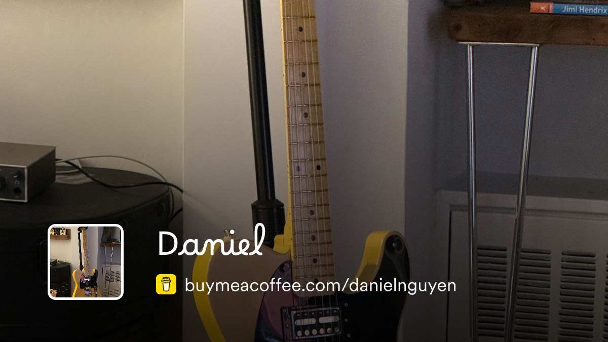 Daniel - Buymeacoffee