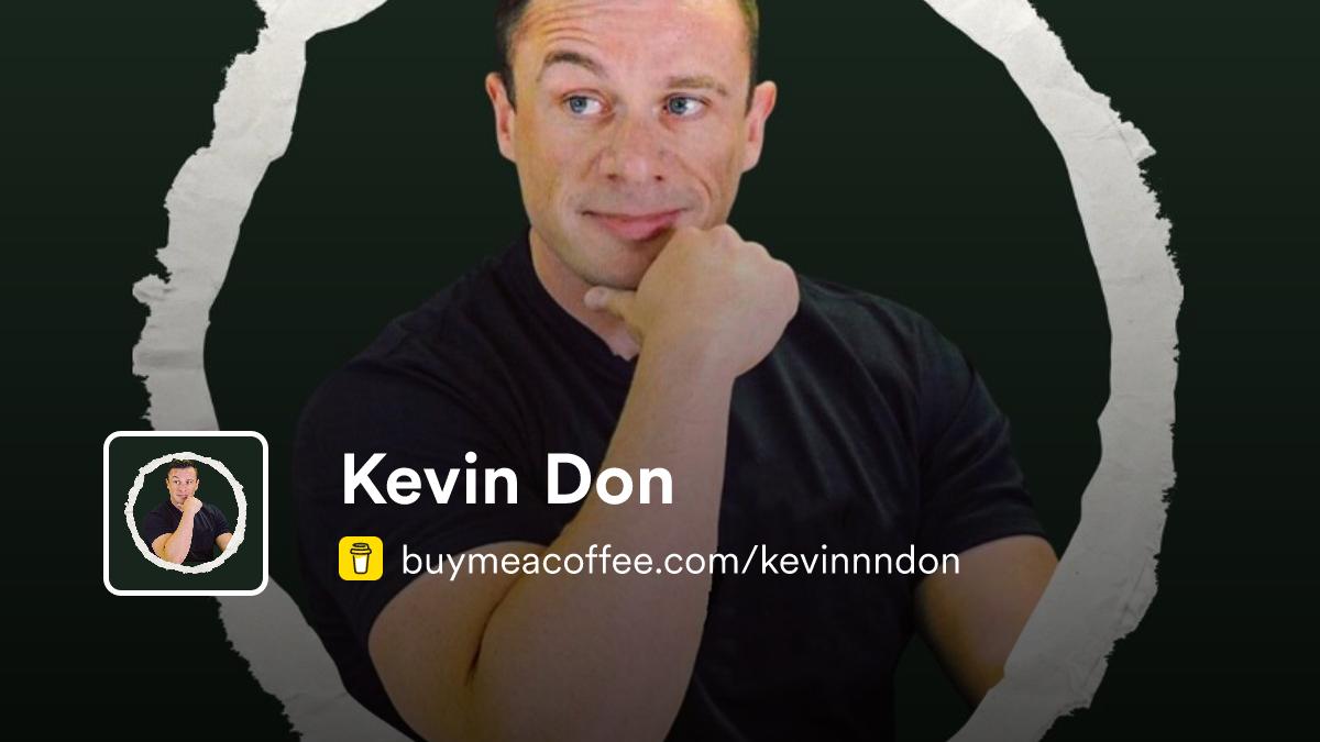 Kevin Don - Buymeacoffee